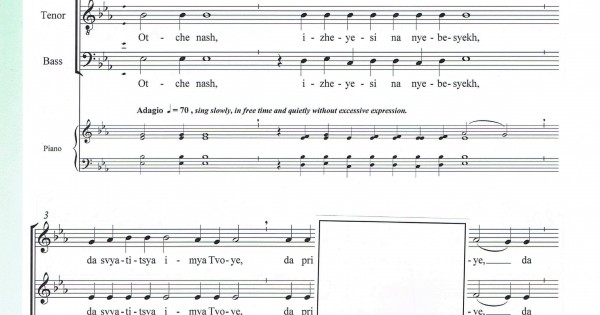 Otche nash (SATB)